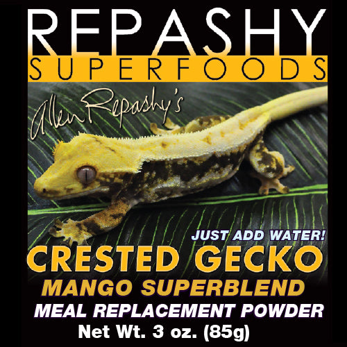 Repashy Crested Gecko Mango Superblend - Stargazer Exotics - Reptile ...